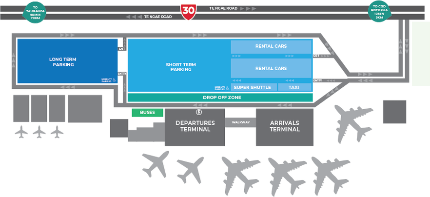 Car Parking | Rotorua Airport